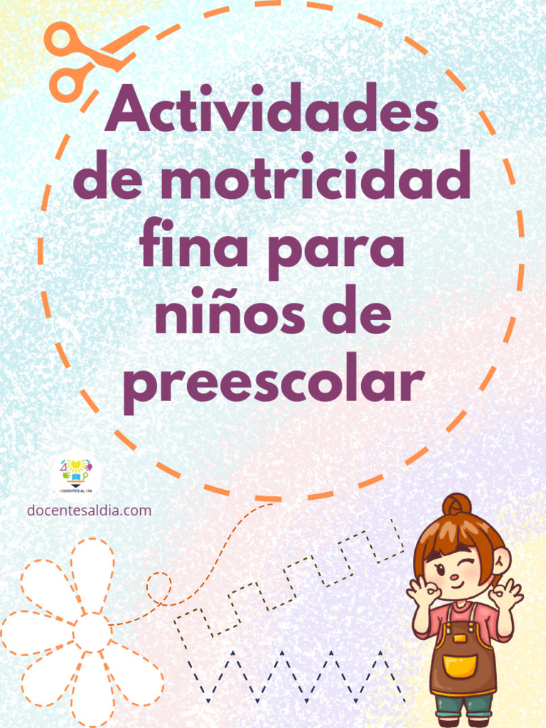 Actividades de Motricidad Fina para Preescolar | PDF