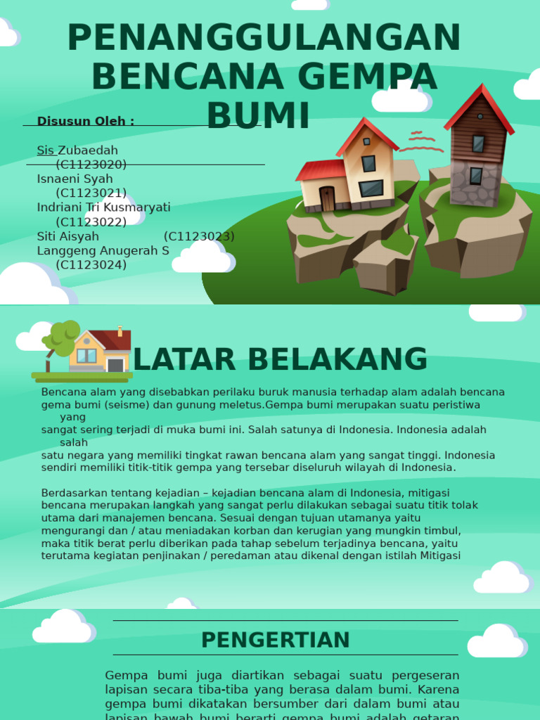 PPT GEMPA BUMI | PDF