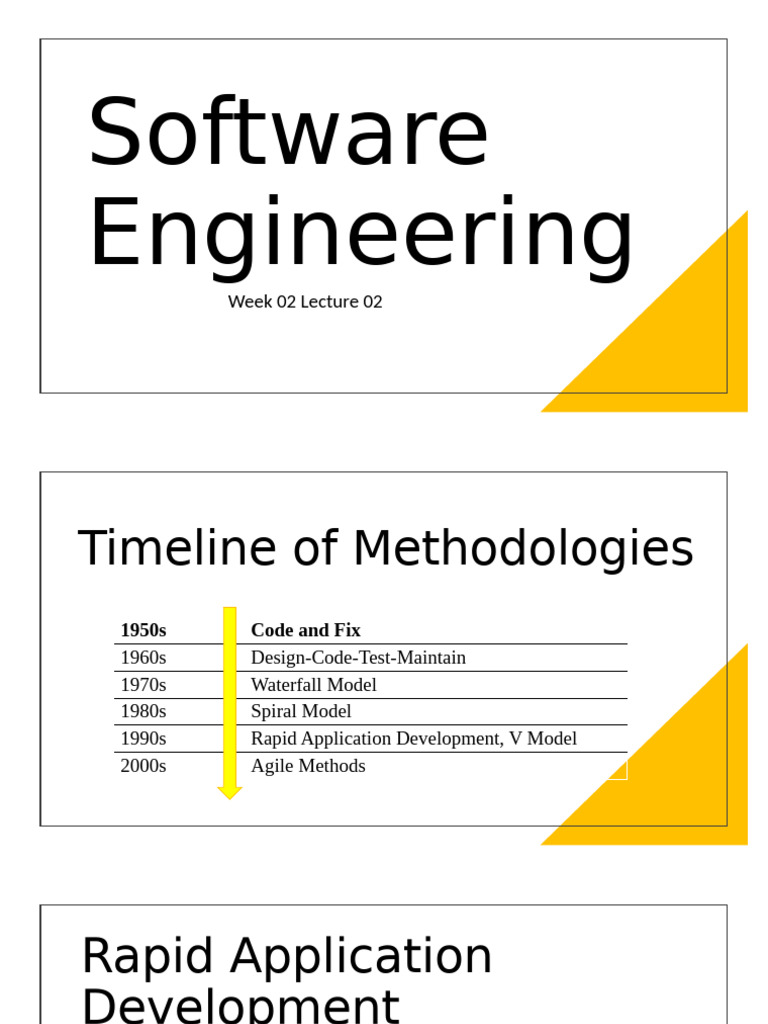 Lec2-RAD - Copy | PDF | Software Development Process | Engineering