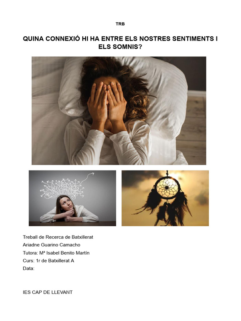 Como Funcionan Los Sueños-2 | PDF