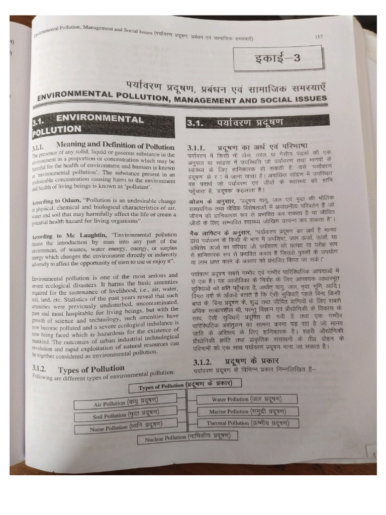 Environmental Pollution EEE | PDF