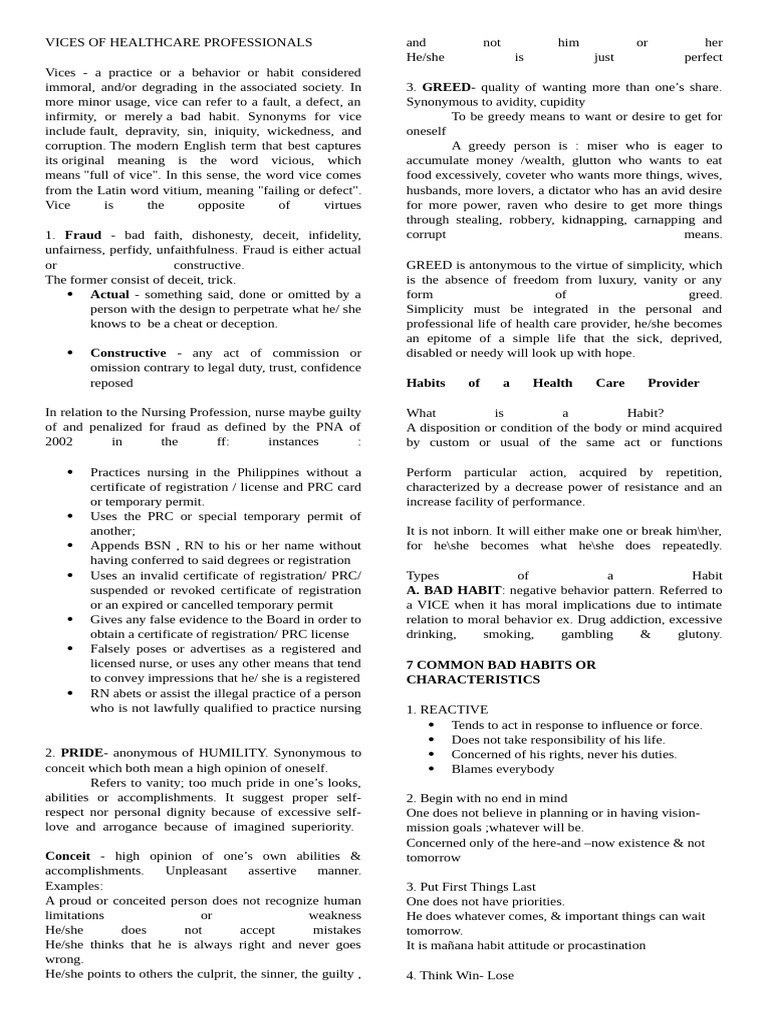 BIOETHICS Nursing Notes | PDF | Entrepreneurship | Economics