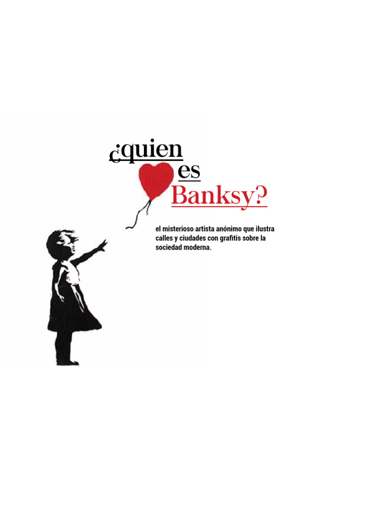 Banksy | PDF | Pintada | Las artes