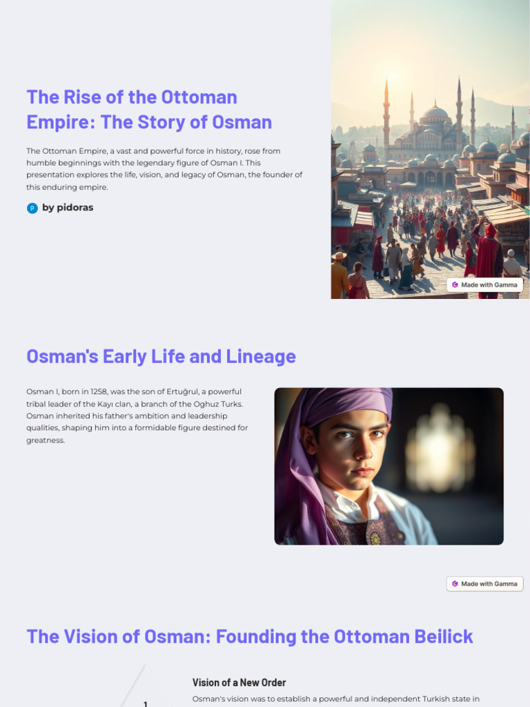 The Rise of The Ottoman Empire The Story of Osman | PDF | Ottoman Empire