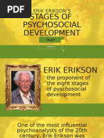 Erikson's Psychosocial Stages of Development | PDF | Behavioural Sciences | Psychology