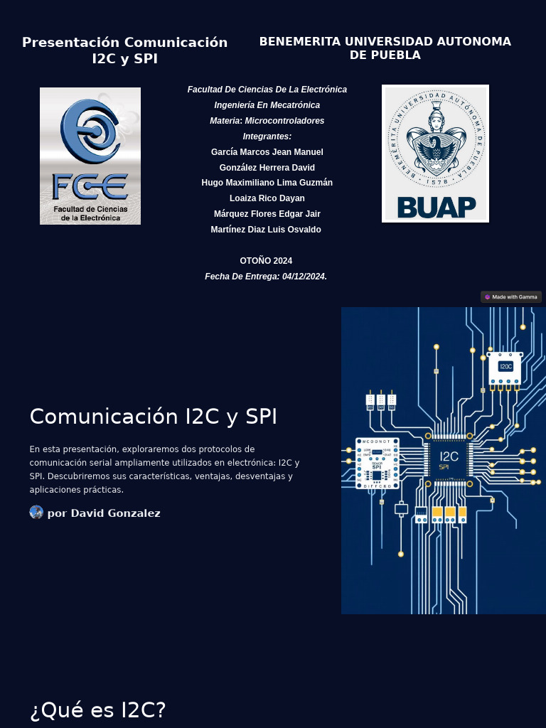 Comunicacion I2C y SPI | PDF | Tecnología digital | Hardware de la computadora