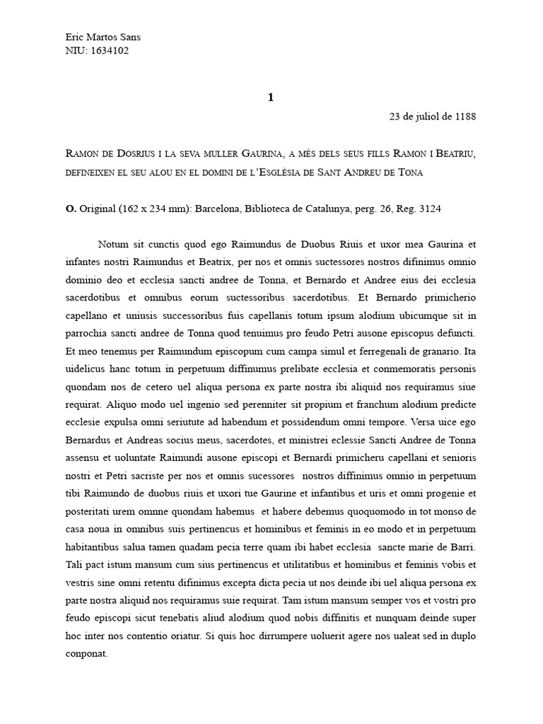Treball diplomàtica | PDF
