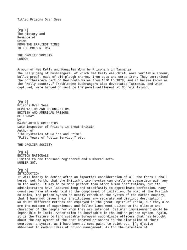 Prisons Overseas | PDF | Prison | Punishments