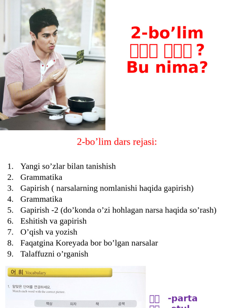 2 Bo'lim | PDF
