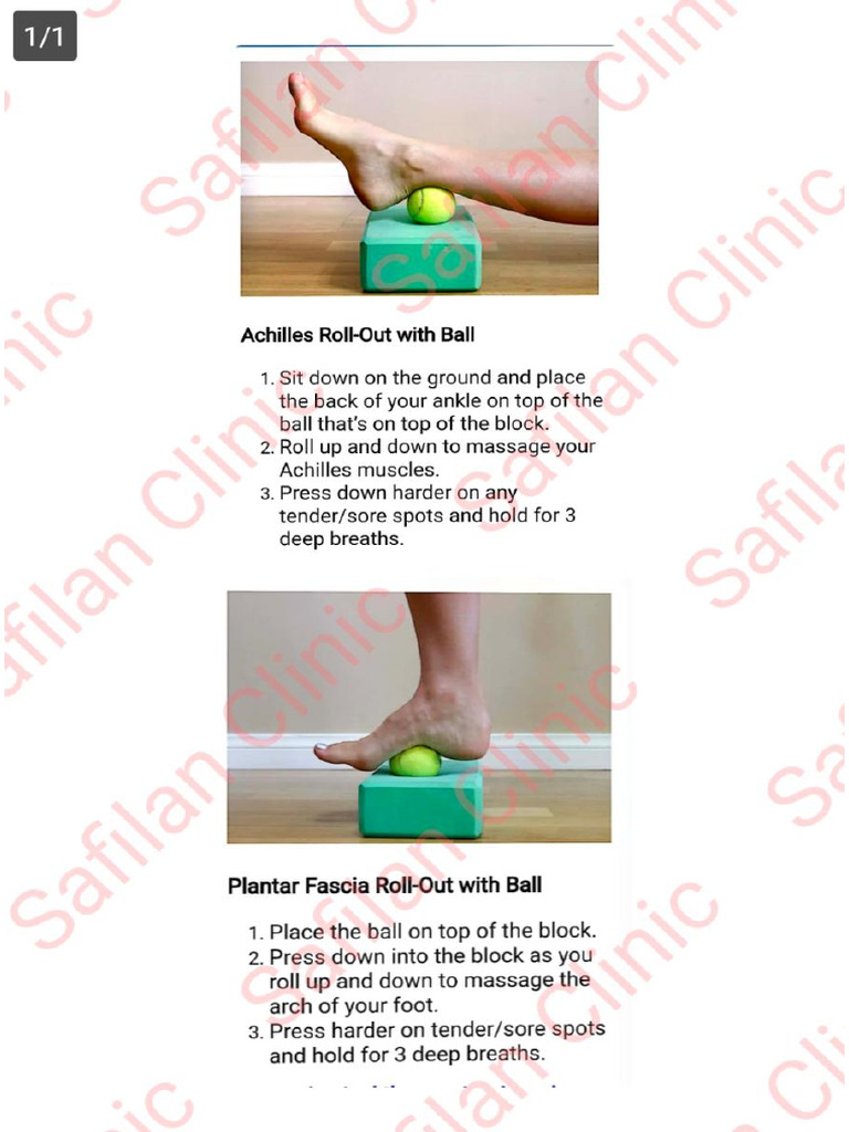 Heel Exercise | PDF
