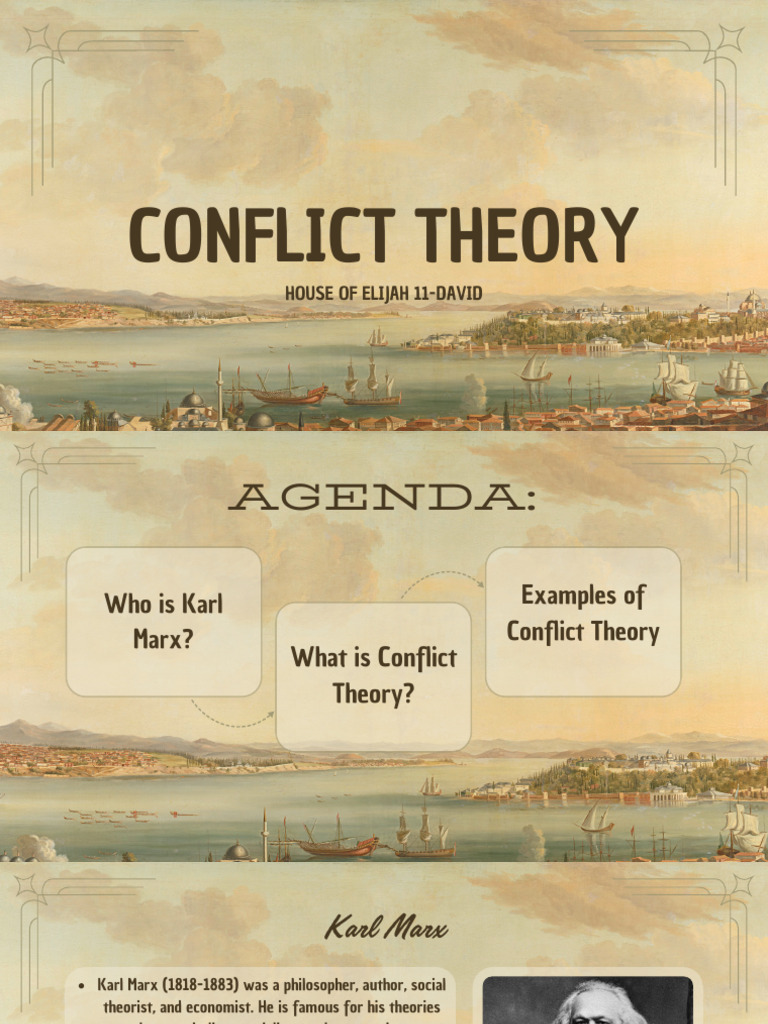 CONFLICT THEORY | PDF | Karl Marx | Communism