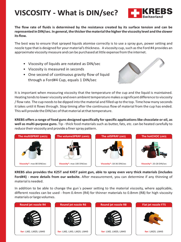 Viscosity Tester Instruction | PDF