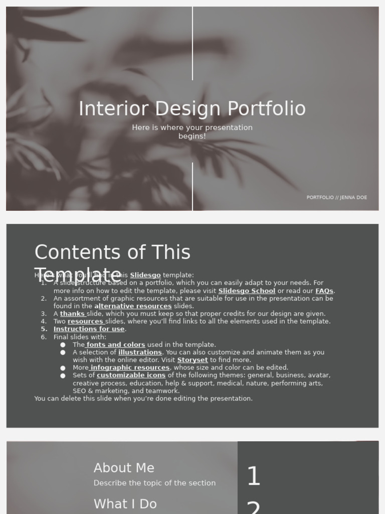 Interior Design Portfolio XL | PDF | Planets | Jupiter