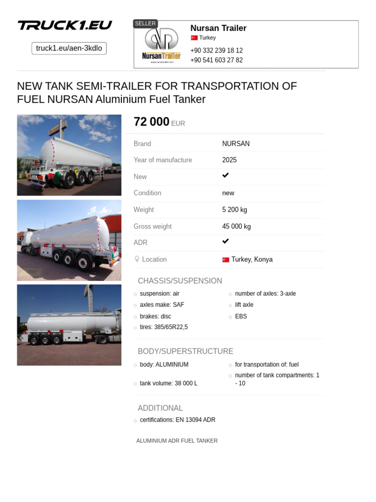Truck Trailer | PDF
