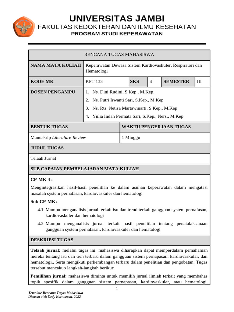 RTM - Tugas Kelompok Workshop Penyusunan Bahan Ajar 2024 | PDF