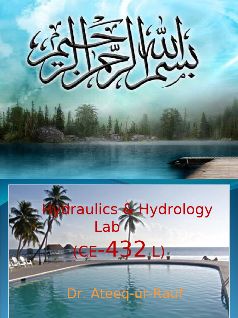 Lectures # 4 Velocity and Discharge Measurement Using Float Method ...