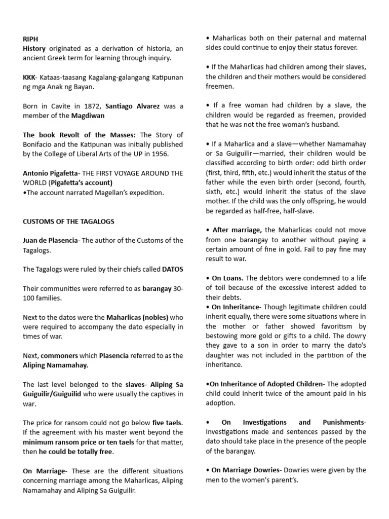 RIPH | PDF | Philippines