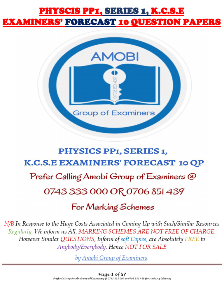 Phy Pp1 s1 Kef 10-Qp | PDF | Gases | Density