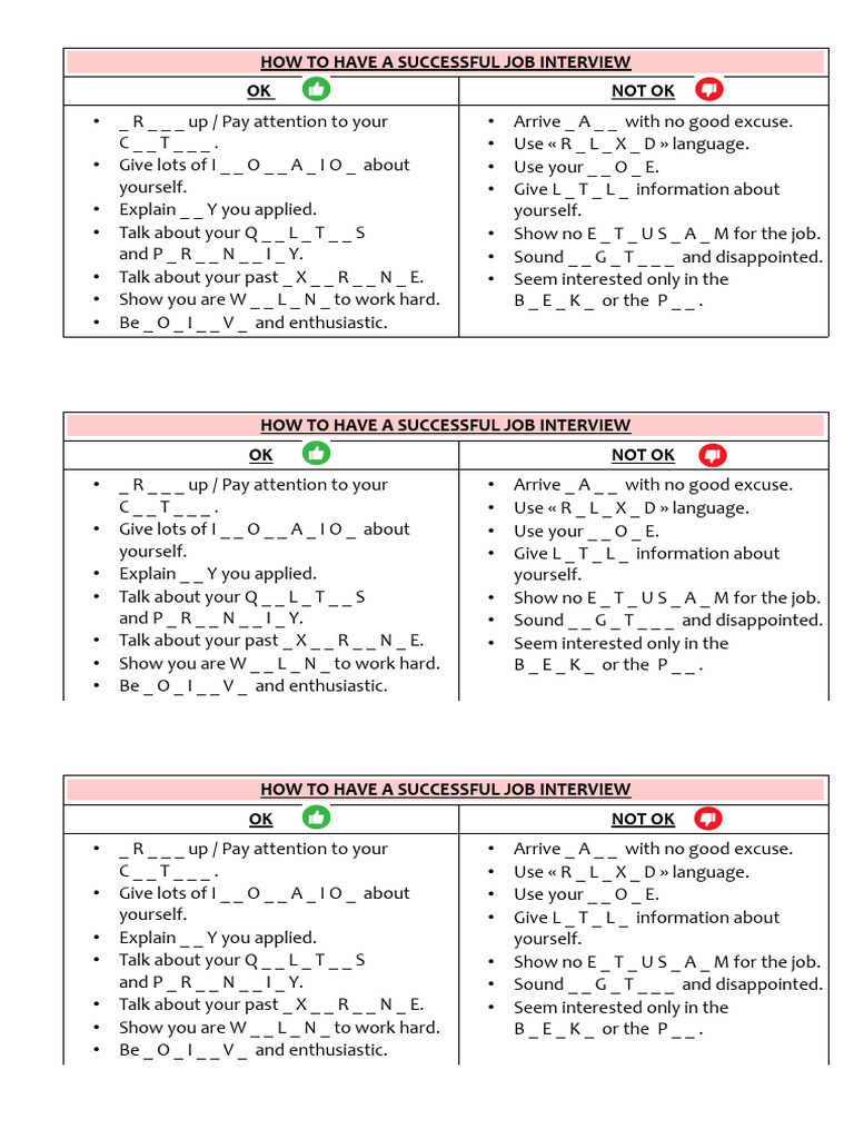 2B. TE Do' S and Don' Ts x3 | PDF