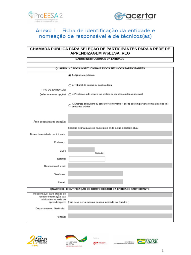 Anexos Chamada ProEESA Reg VF 3 | PDF | Aprendizado
