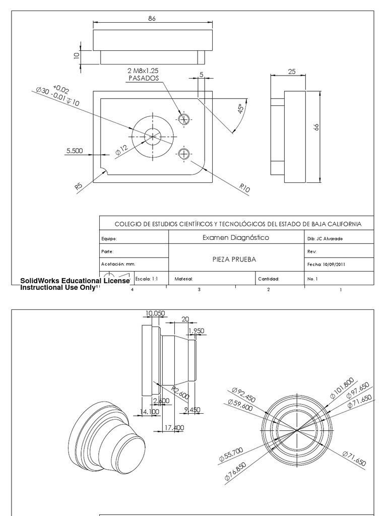 Ejercicios Solidworks