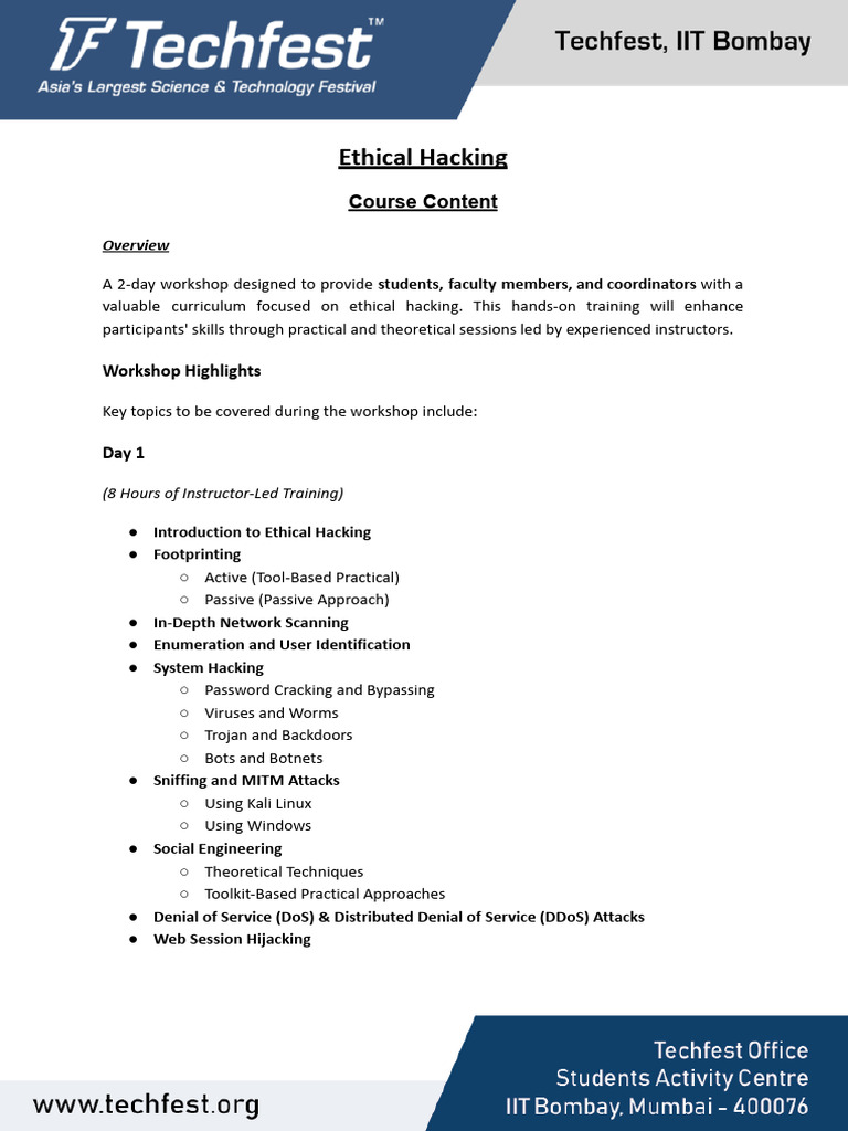 Ethical Hacking | PDF