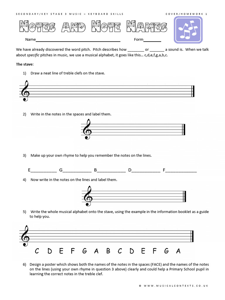 Key Stage 3 Music: Keyboard Skills | PDF