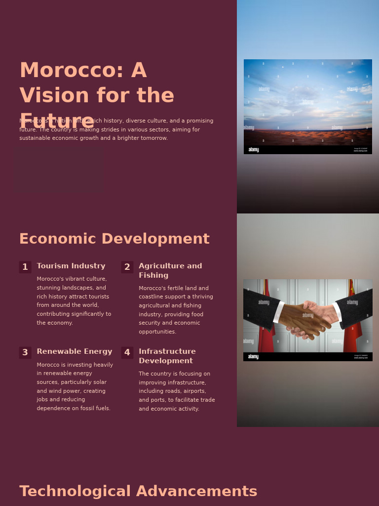 Morocco A Vision For The Future | PDF | Renewable Energy | Morocco