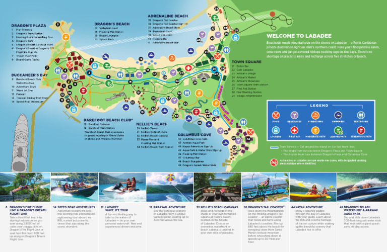 labadee-map-wayfinder | PDF | Hydrology | Earth Sciences