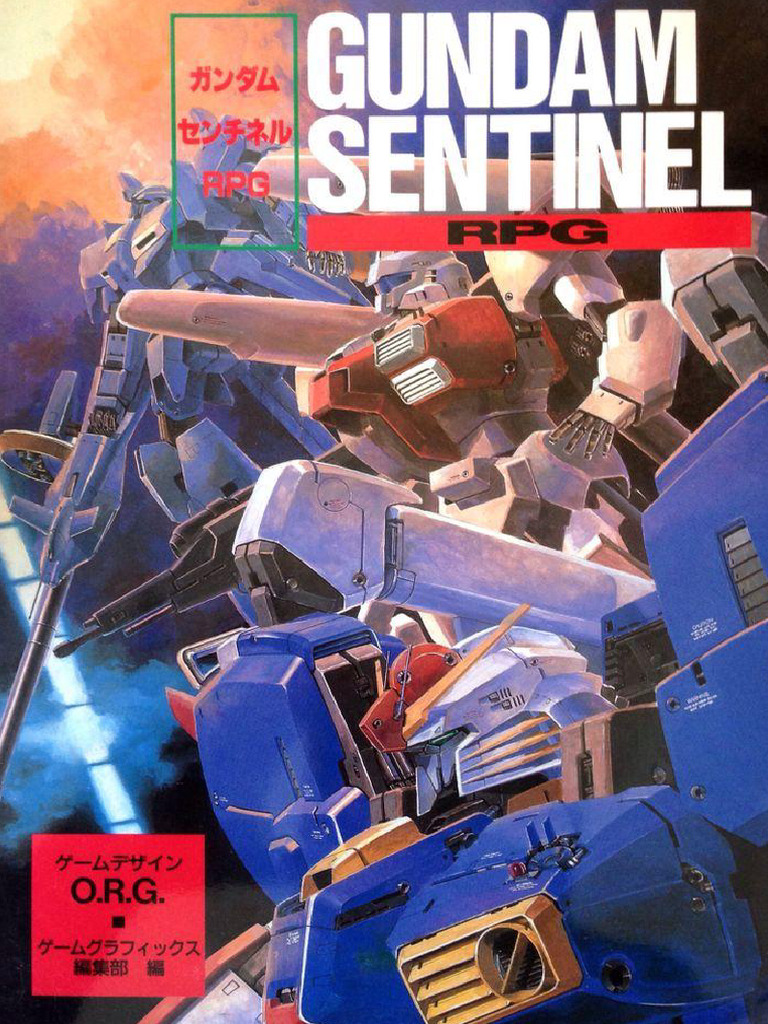 Livro de Regras - RPG Mobile Suit Gundam | PDF | Jogos de RPG | Ciência militar