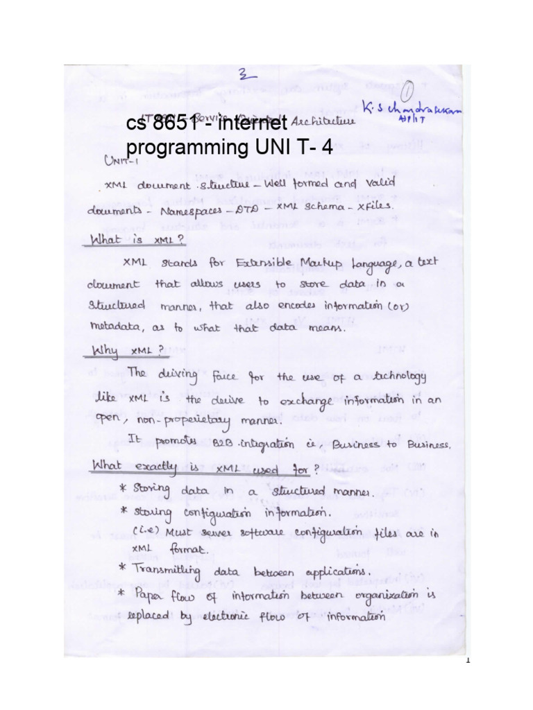 Unit4 - Ccs375-Webtechnologies | PDF | Php | Document Object Model