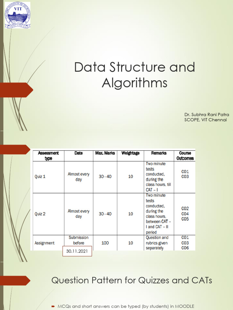 Session 01 | PDF | Queue (Abstract Data Type) | Time Complexity