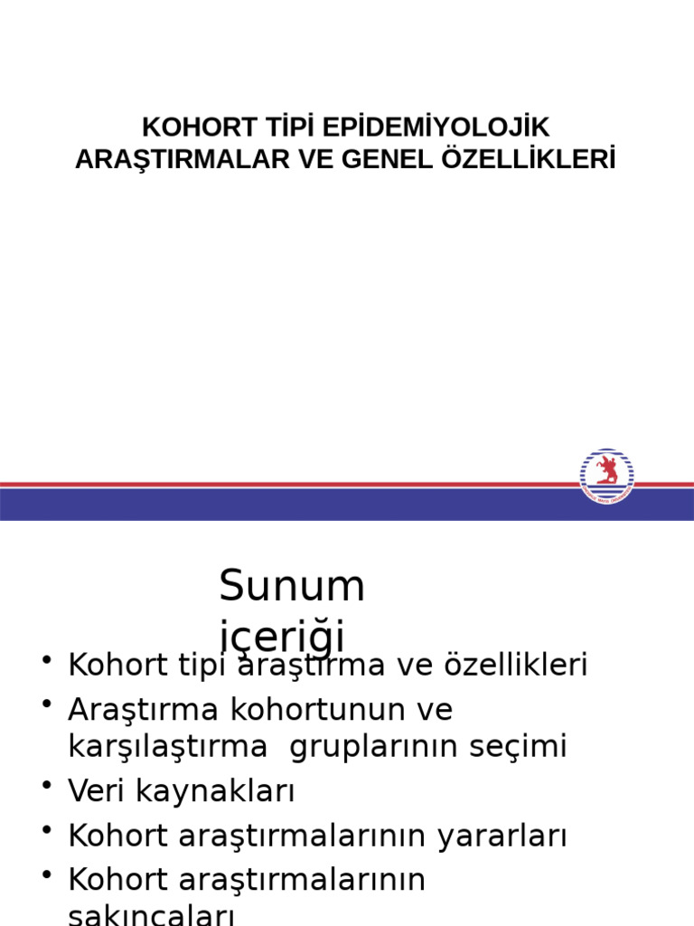 Kohort Araştırmaları | PDF
