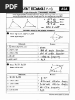 Special Right Triangles Practice Key | PDF | Classical Geometry | Geometry