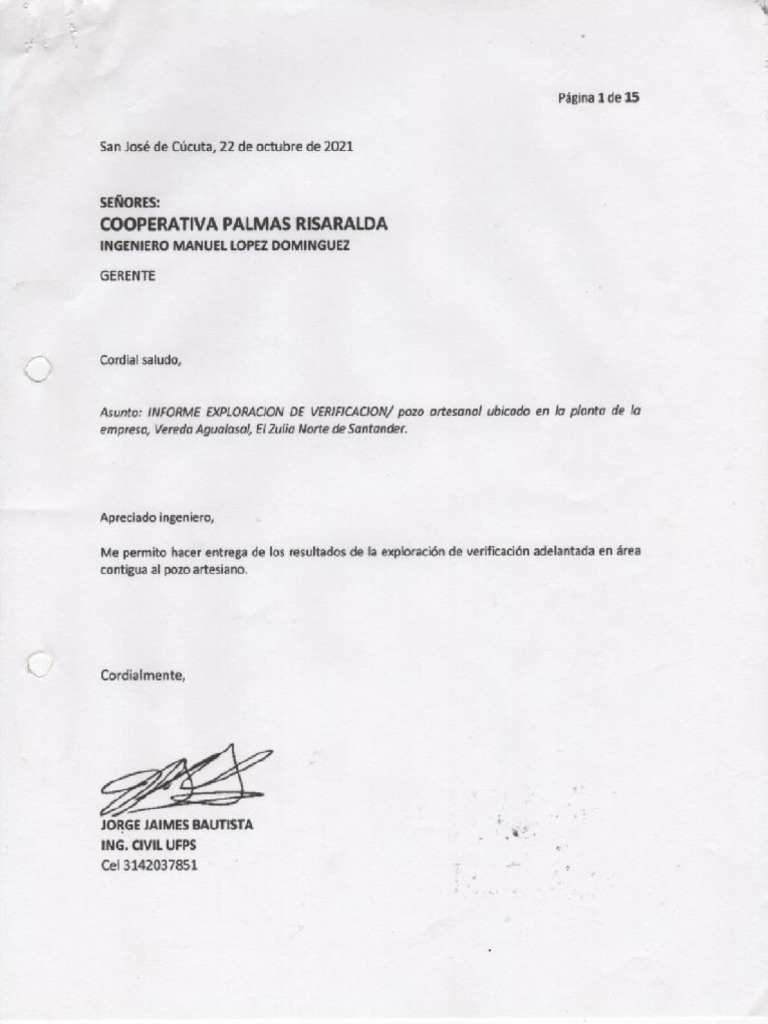 Exploracion Equipo SPT Pozo Artesanal | PDF