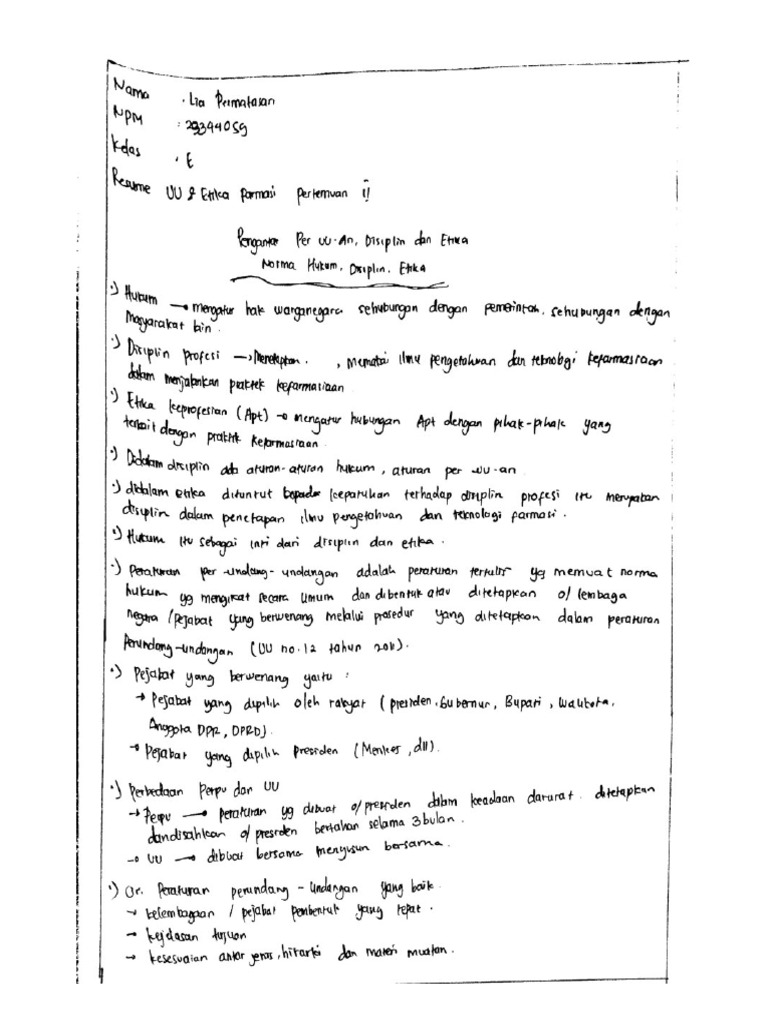 Lia Permatasari_23344059_Resume Per2 | PDF