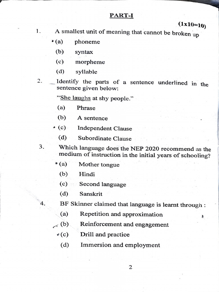 English 2023 Deled | PDF