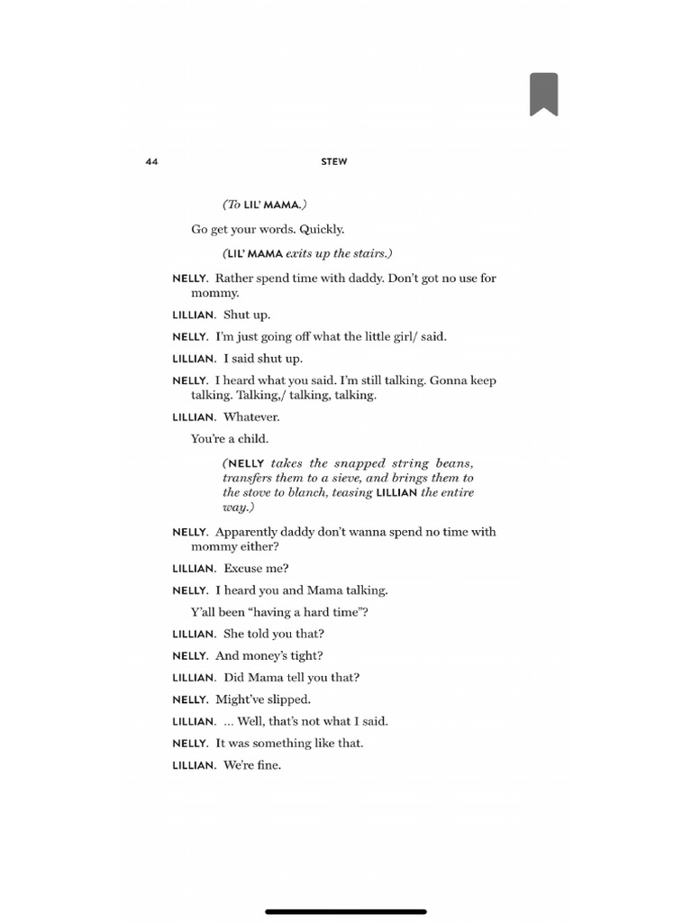 Stew by Zora Howard | PDF