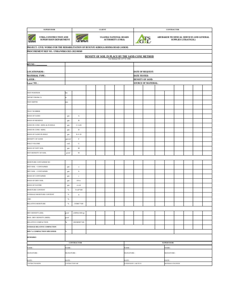 Subgrade Sand Replacement | PDF | Soil | Horticulture