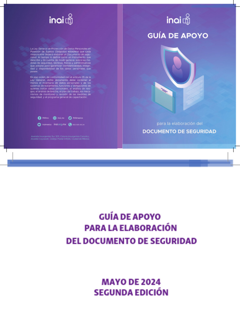 Guia DS Documento de Seguridad | PDF | La seguridad informática | Seguridad