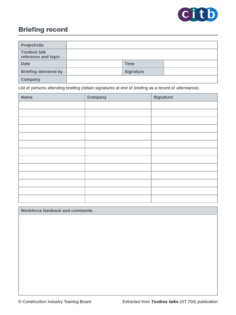 Briefing Record | PDF