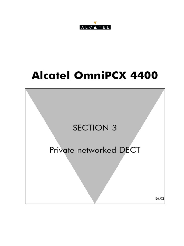 03-Private Networked DECT-01 | PDF | Voicemail | Computer Network