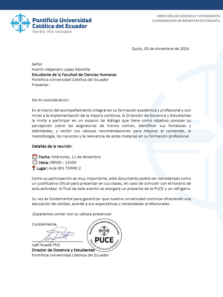 Cartas Firmadas 43 | PDF