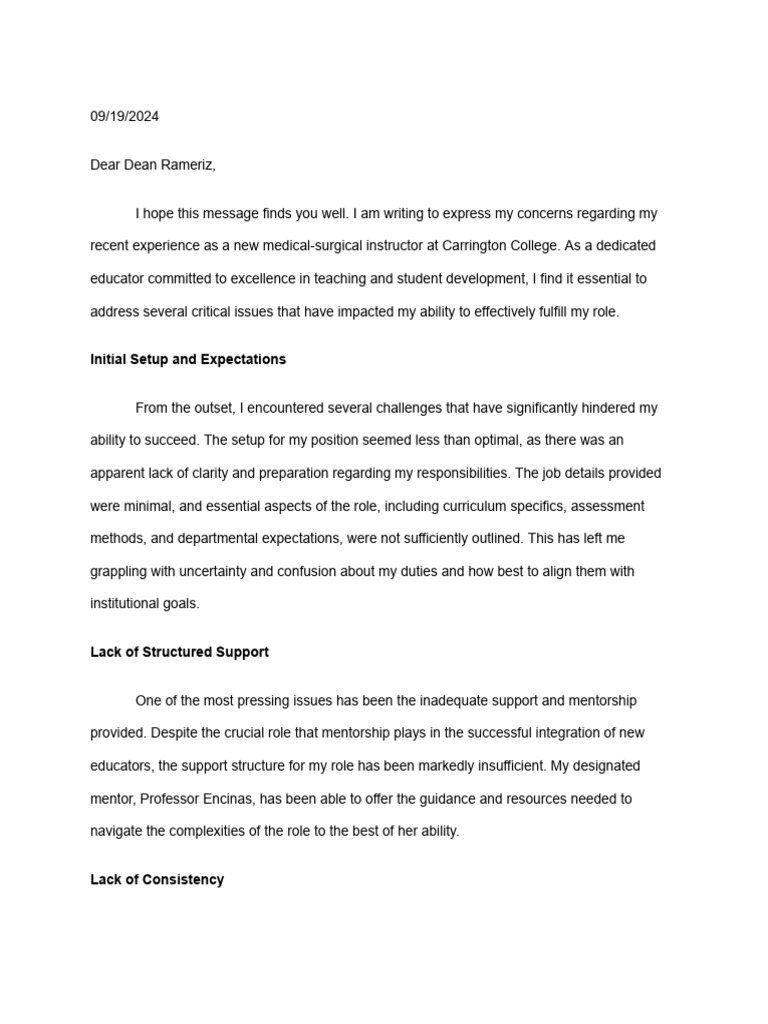 Letter of Step Down | PDF | Mentorship | Lesson Plan