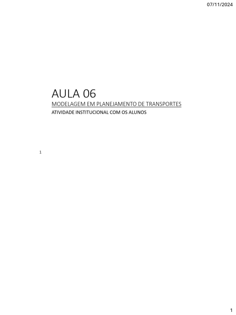 Aula 06 | PDF