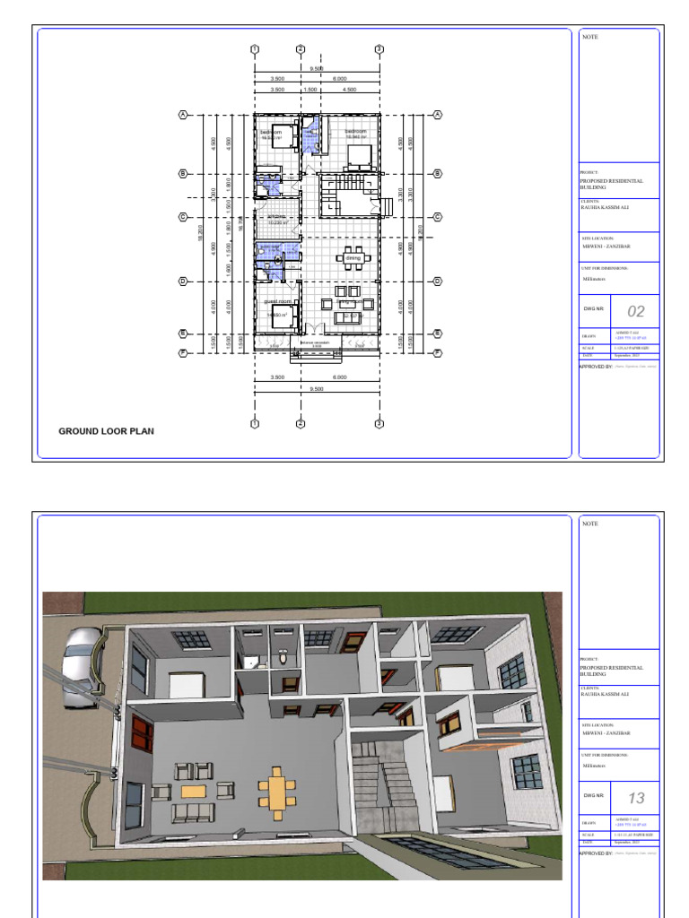 Floor Plans - Revised - 014453 | PDF | Home | Queensland Heritage Register