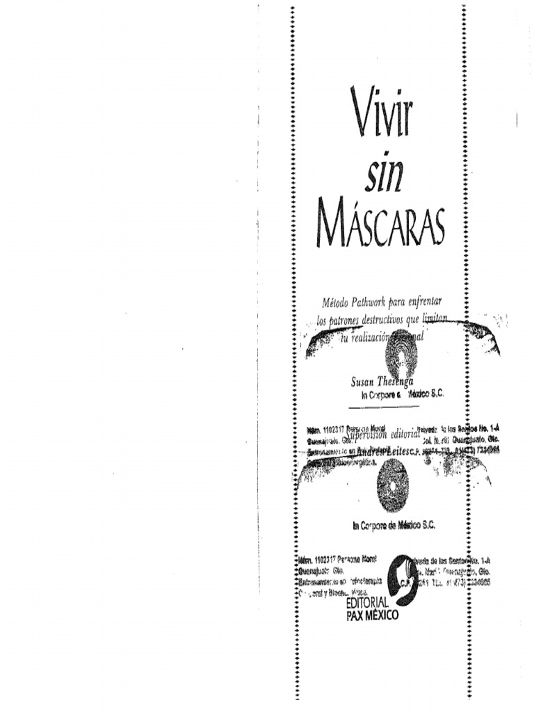 10-Thesenga-Vivir sin Mascaras | PDF
