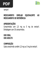 Bula do Xarope Percof 6 mg/mL | PDF | Tosse | Xarope