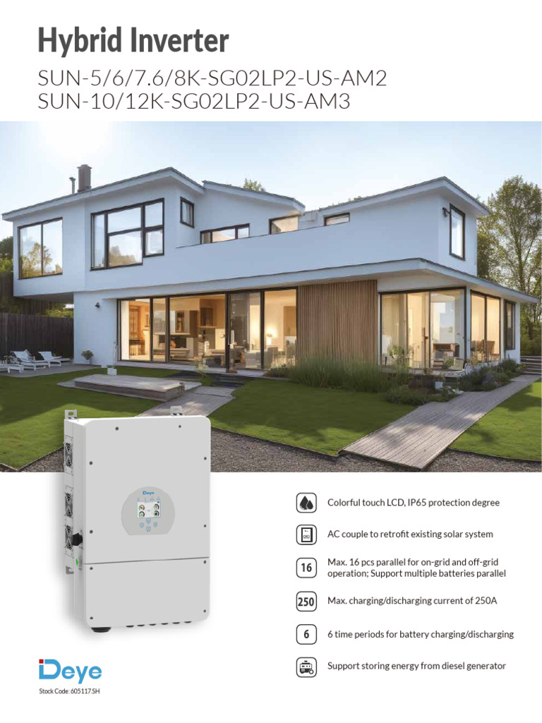 SUN-(5-12)K-SG02LP2-US | PDF | Electronics | Physical Quantities