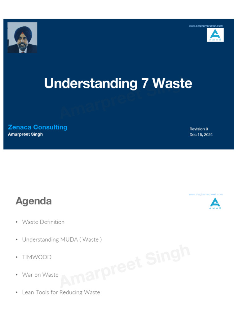 7 Waste in lean manufacturing | PDF | Lean Manufacturing | Inventory